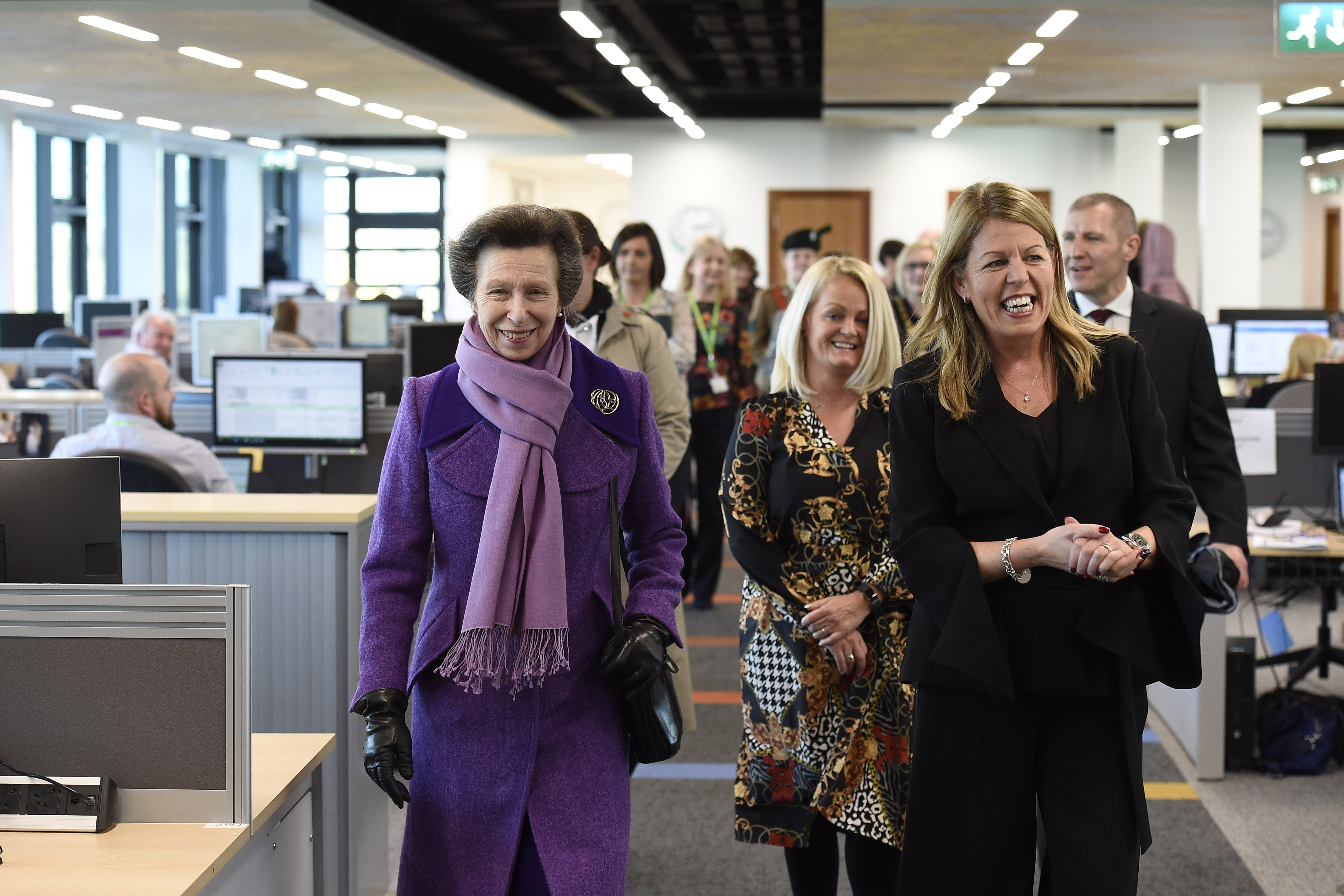 HRH The Princess Royal visits Ballykelly House | Department of ...