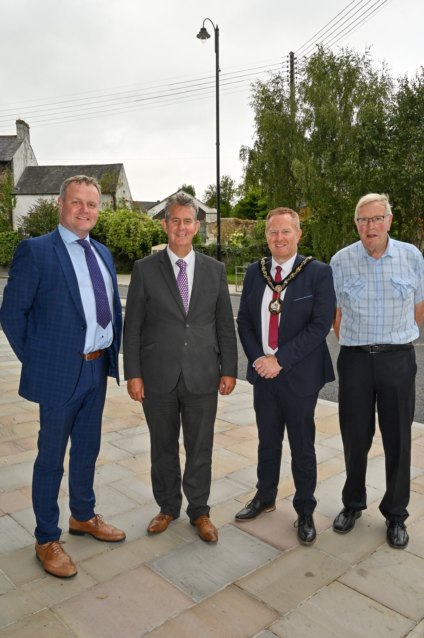 Rural Affairs Minister visits Waringstown village renewal scheme ...
