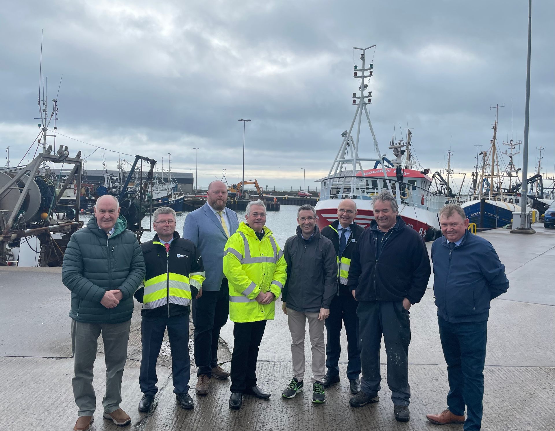 DAERA Minister visits Portavogie | Department of Agriculture ...