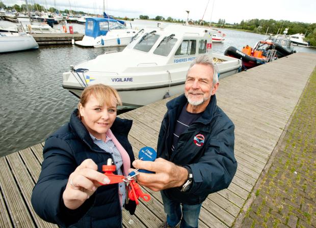 DAERA gives boat to Lough Neagh charity | Department of Agriculture ...